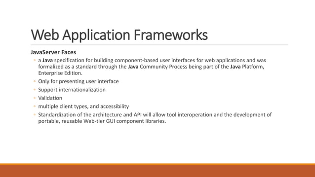 Web tier-framework-mvc | PPT