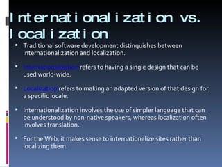 Web Usability International Design | PPT