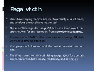 Web Usability Site Design | PPT