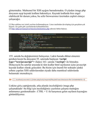 Web Uygulamalarında Kaynak Kod Analizi - 1 | PDF