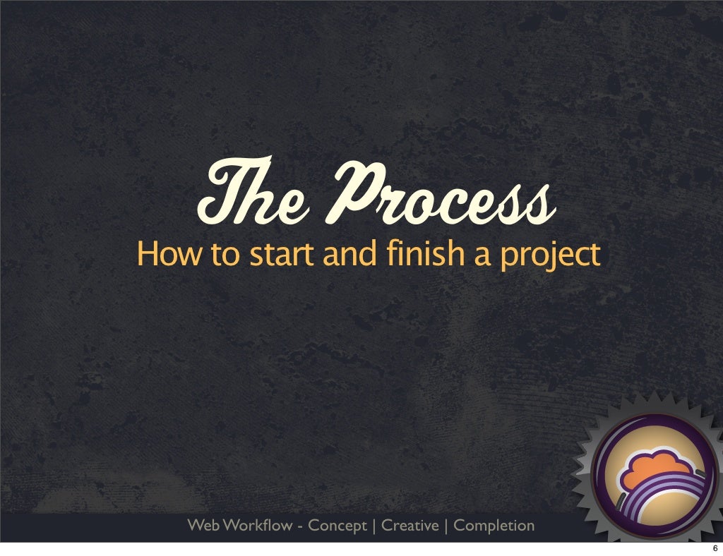 The Process How to start