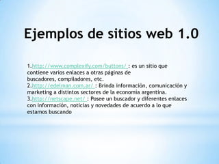 Ejemplos Impactantes de la Web 1.0: La Era Pionera de Internet