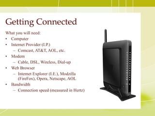 Web 101 by Jennifer Lill | PPT | Internet for Beginners | Internet