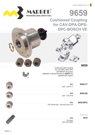 Discover how to drive the diesel fuel injection pumps on the test bench ...