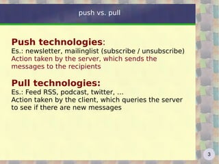 Web2.0 2012 - lesson 6 - web feed | PPT