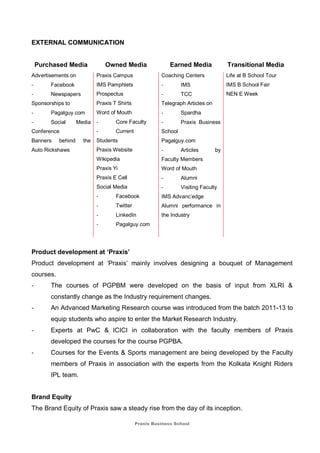 Praxis - Web 2.0 Strategy | PDF