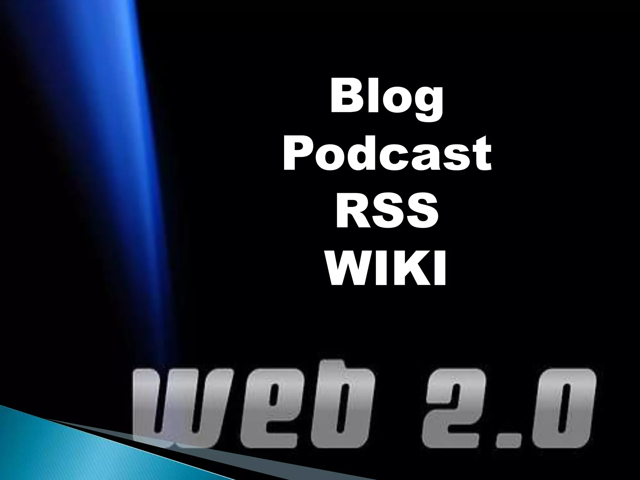 Web 2.0 presentation | PPTX