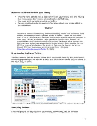 Web 2.0 basics revised april 2010 | PDF