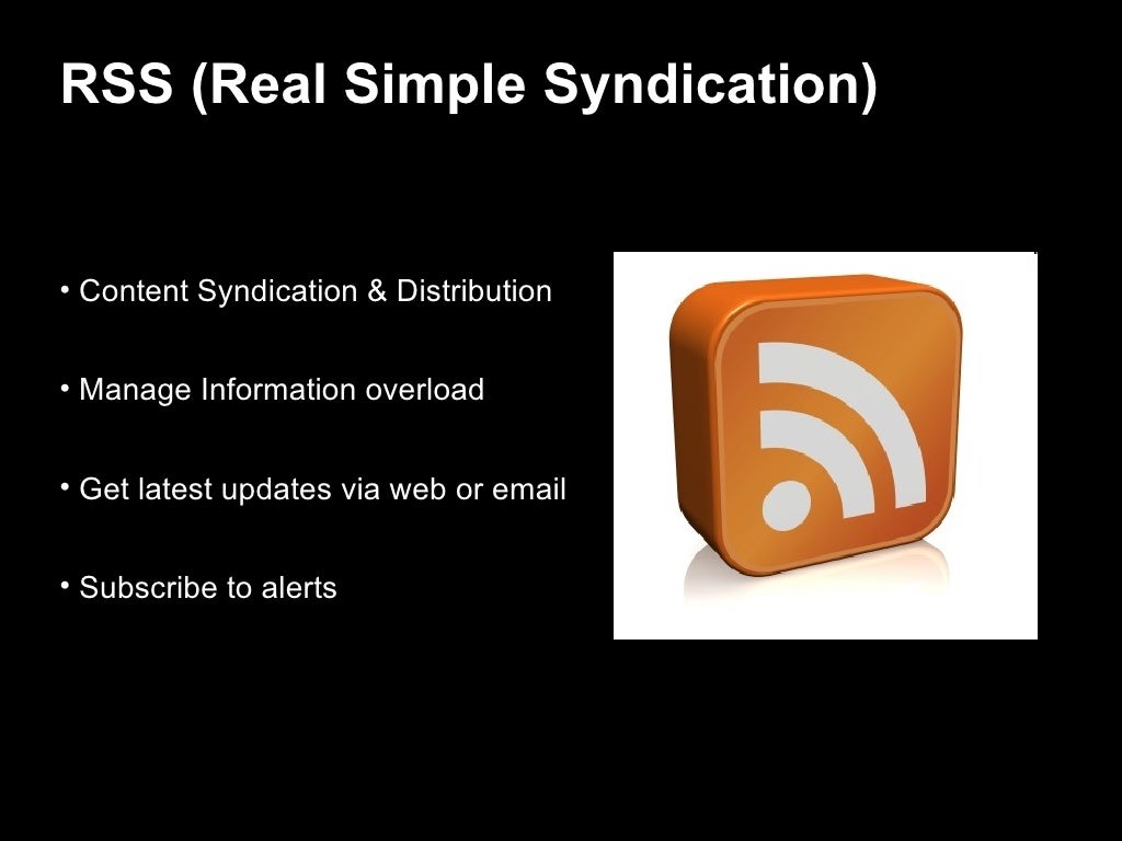 RSS (Real Simple Syndication) Content