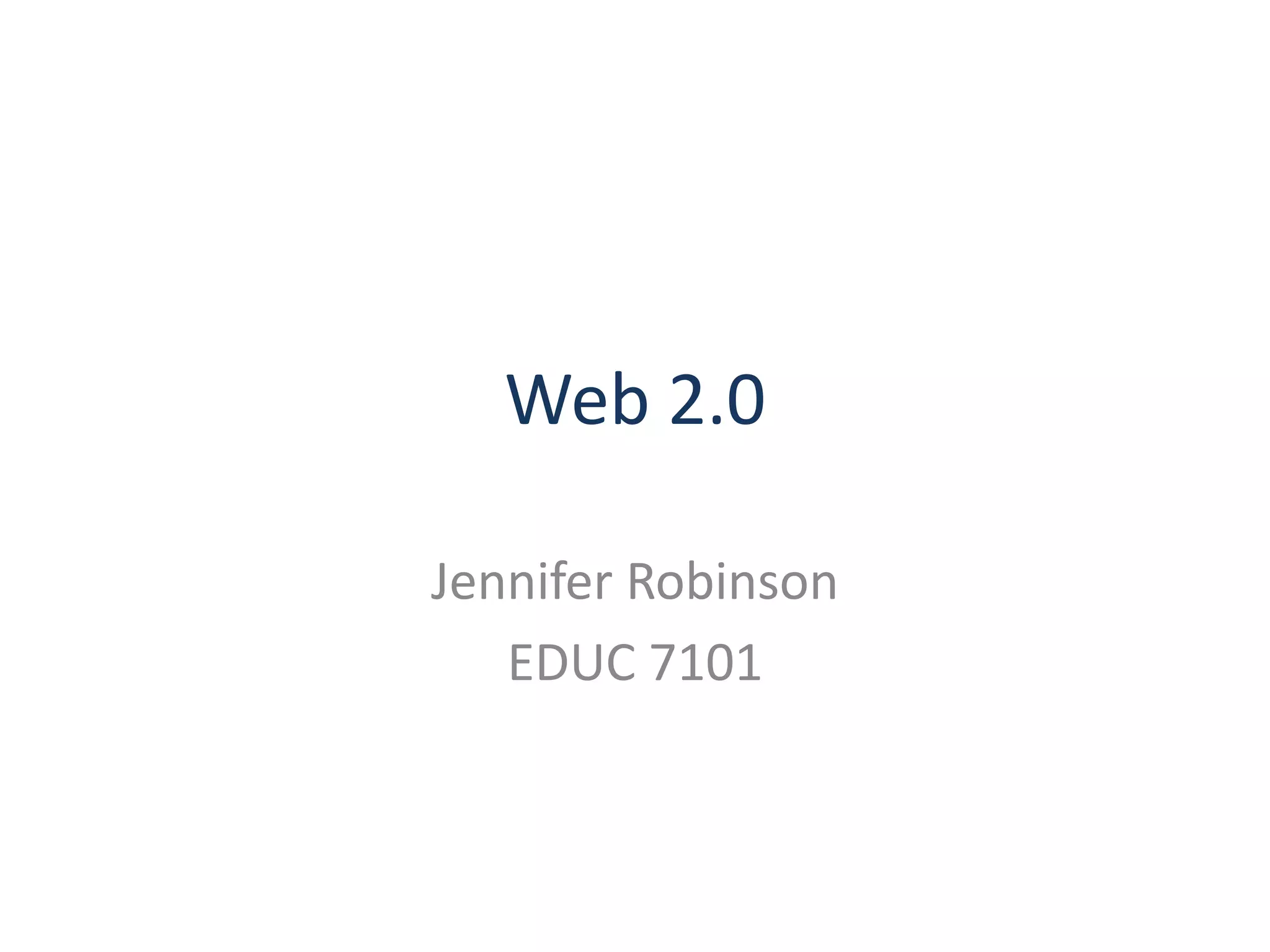 Web2.0 powerpoint | PPT