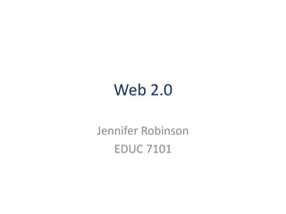Web2.0 powerpoint | PPT