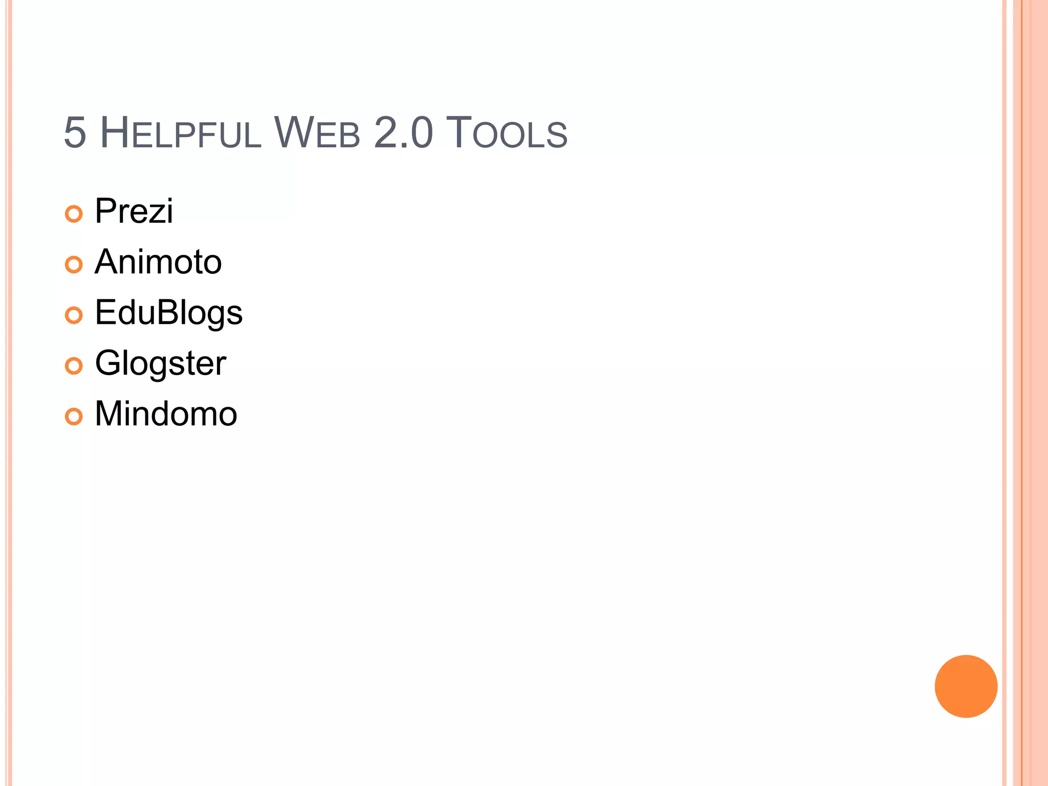 Web 2.0 presentation | PPTX