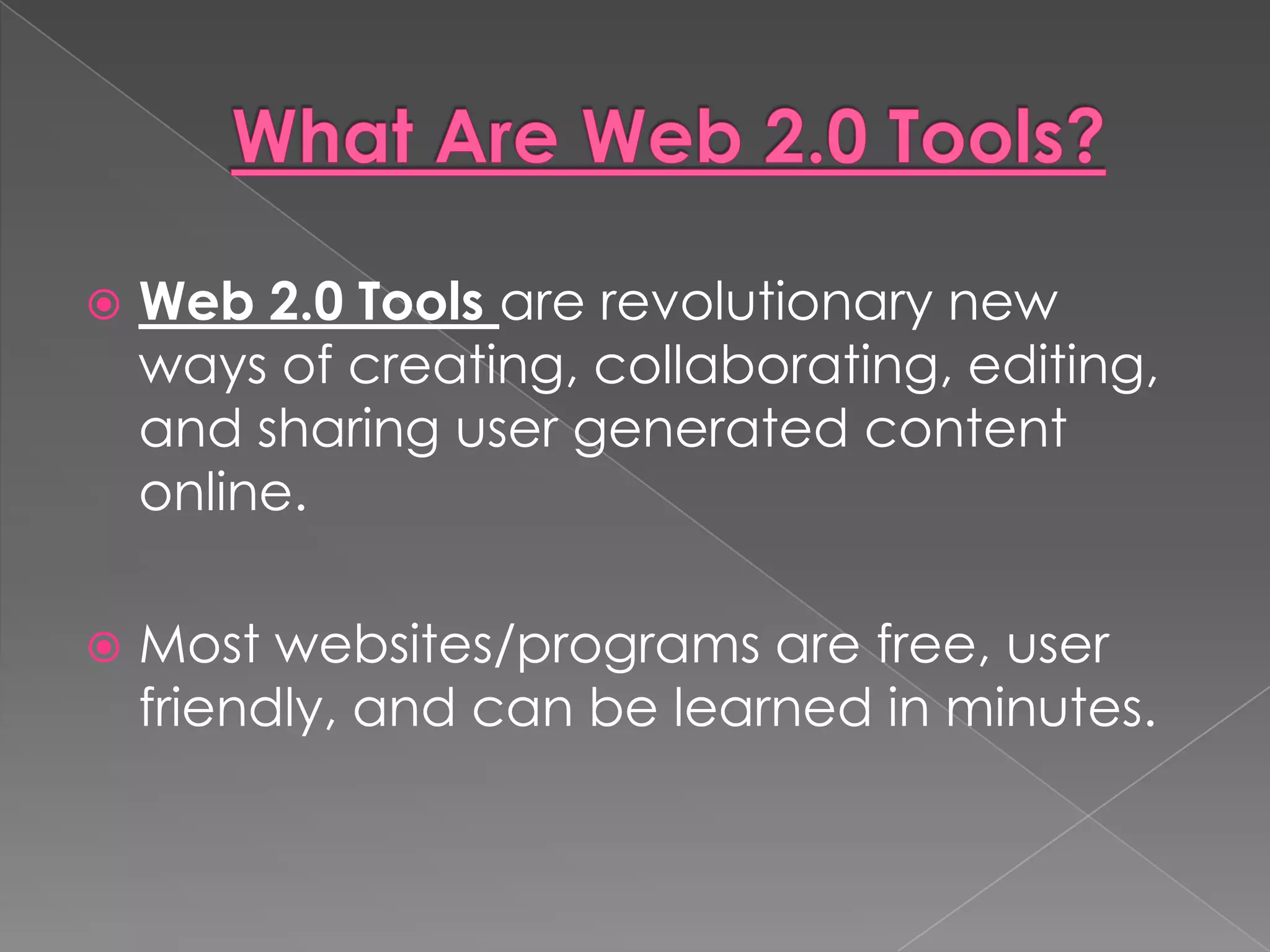 Web 2.0 presentation | PPTX