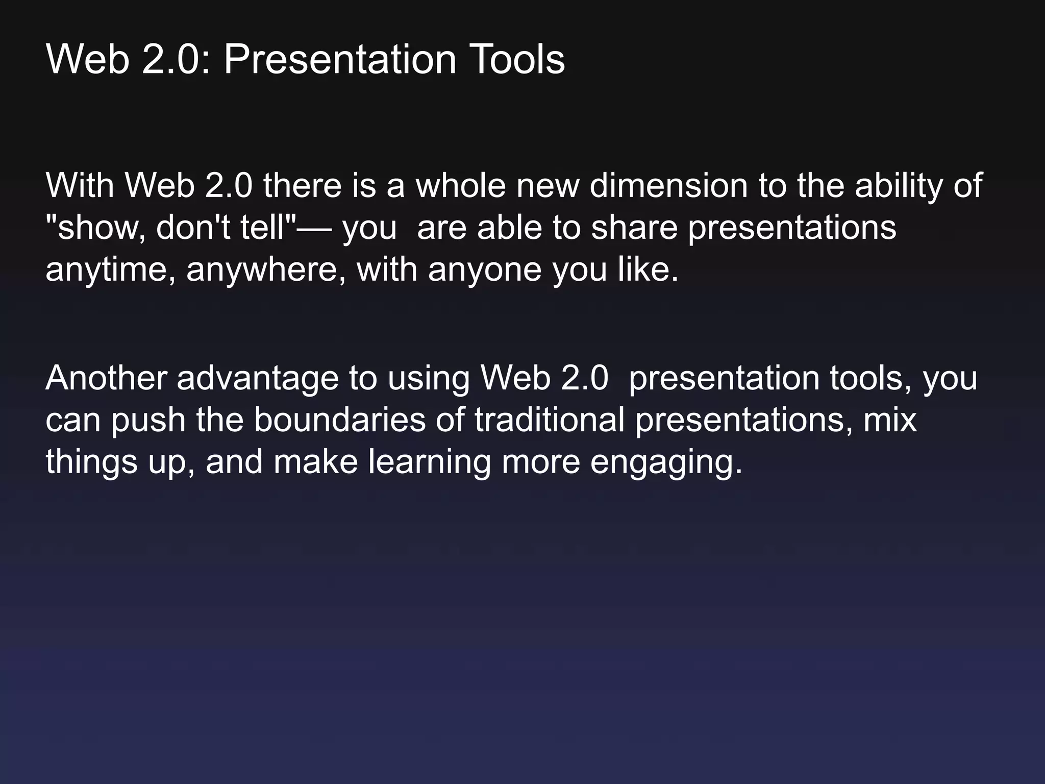 Web2.0 presentation c_macdonald | PPTX