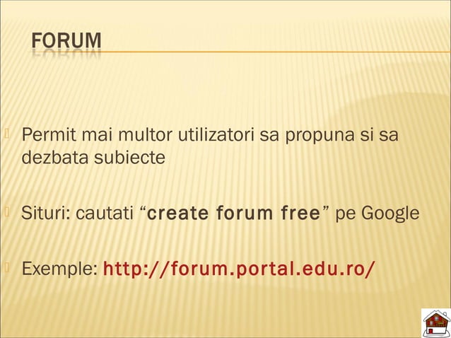 Web2.0 - tutorial si exemple | PPT