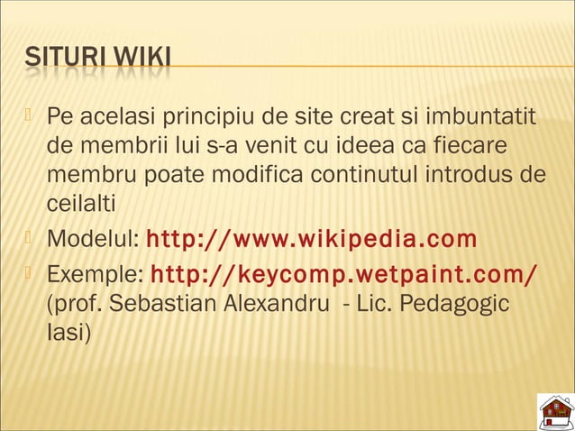 Web2.0 - tutorial si exemple | PPT