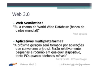 Web2.0 | PPT