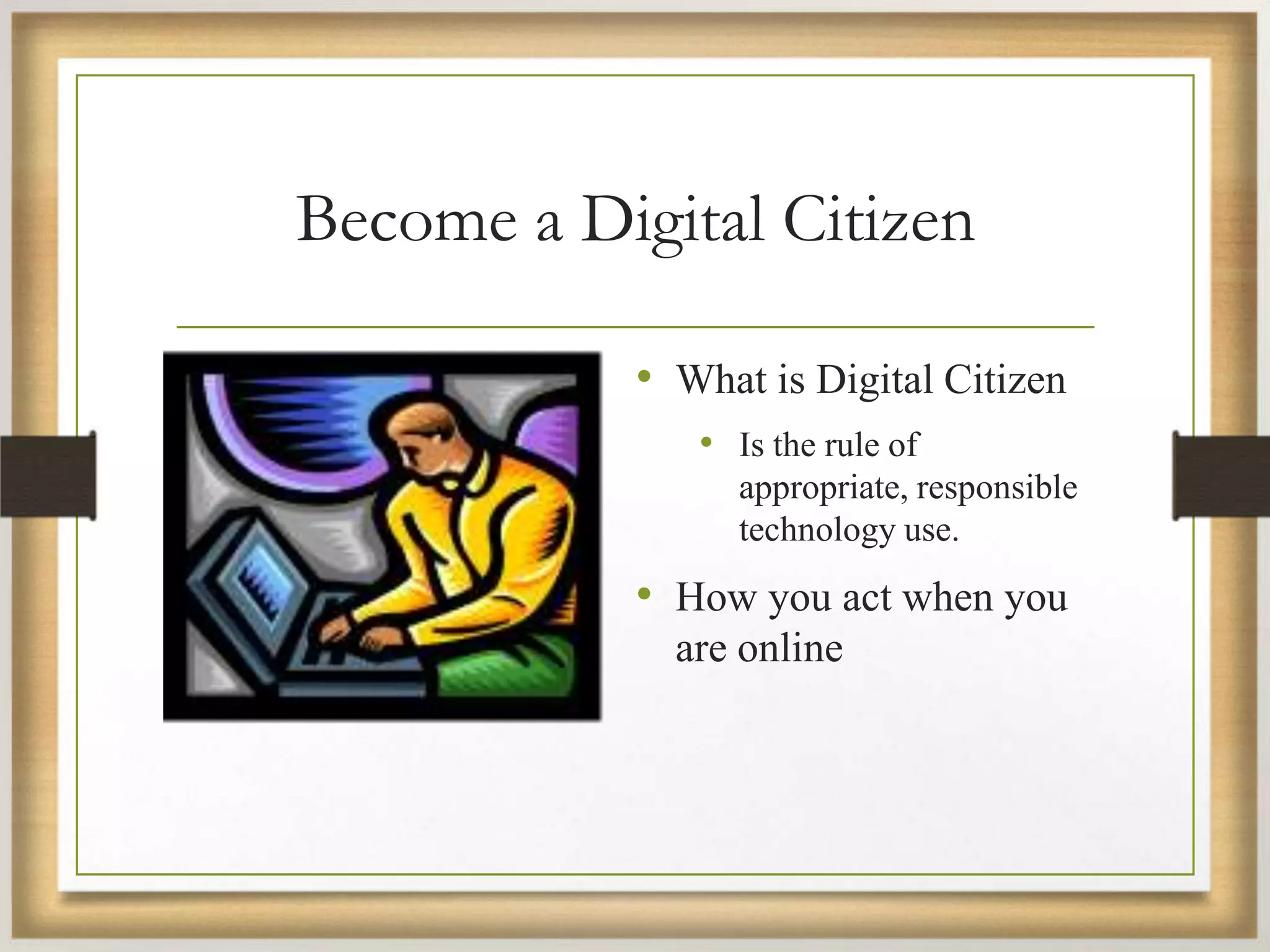 Safety and Responsibilty Online | PPTX