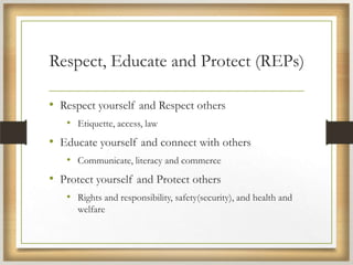 Safety and Responsibilty Online | PPTX