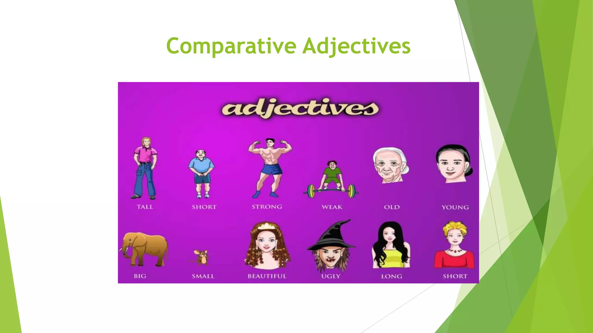 Web 2.0 tools SLIDESHARE(comparative adjectives) | PPTX