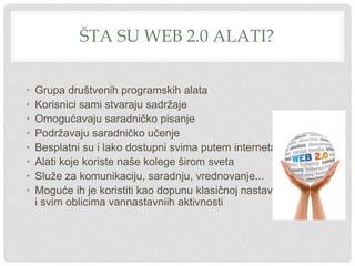 Web 2.0 alati u nastavi | PPTX
