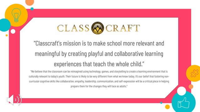 Web 2.0 classcraft proposal | PPT