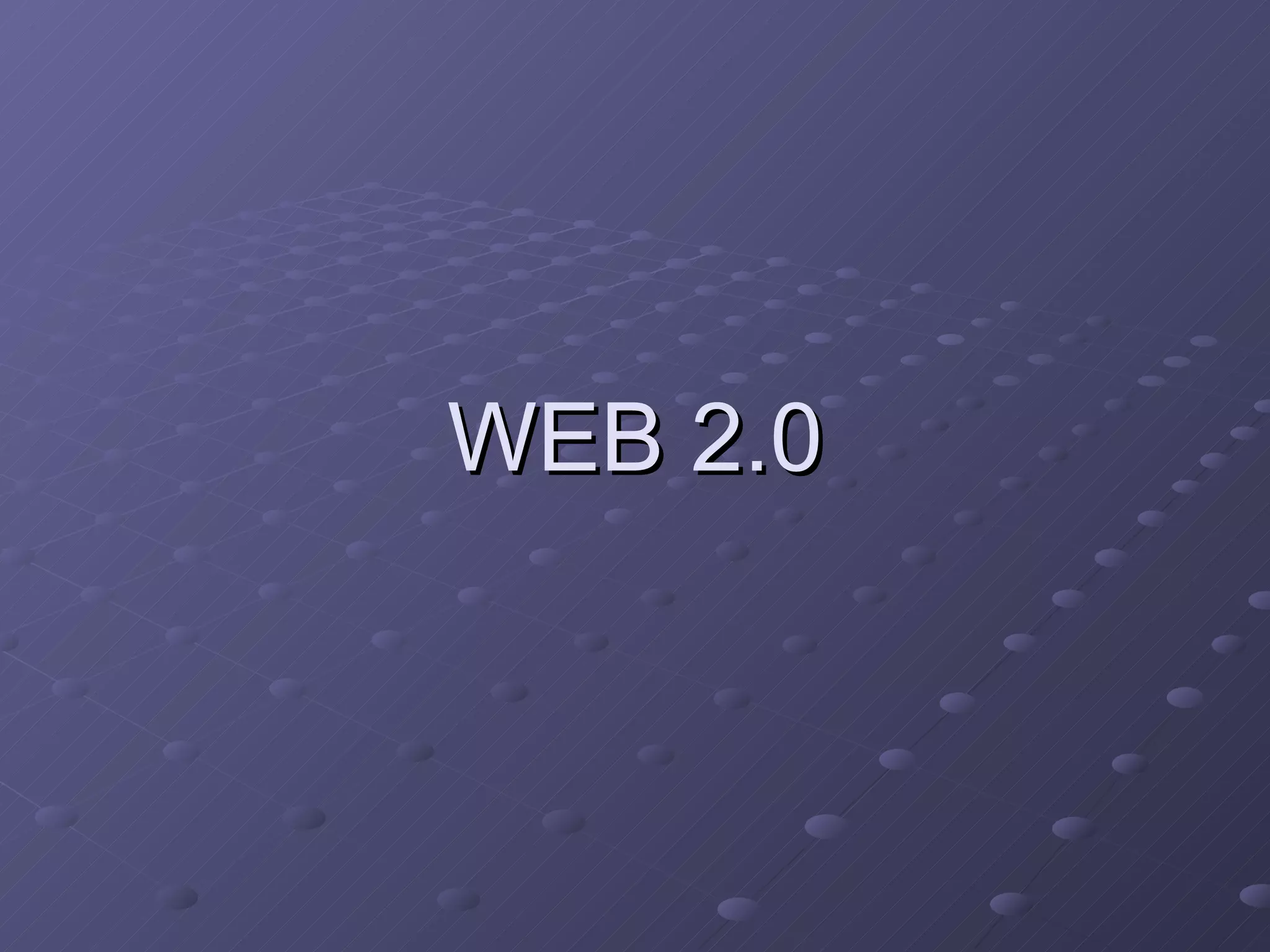 Web2 Voorbeeldpresentatie | PPT | Web Conferencing | Computer Software and Applications