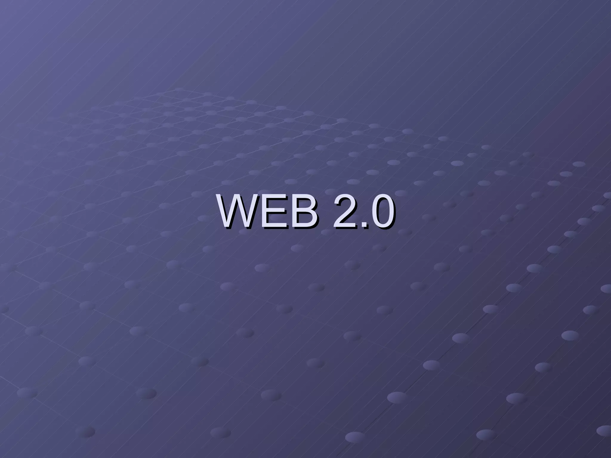 Web2 Voorbeeldpresentatie | PPT