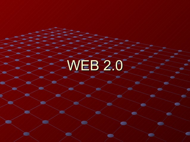 Web2 Voorbeeldpresentatie | PPT