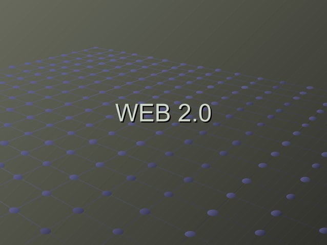 Web2 Voorbeeldpresentatie | PPT