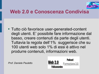 Web2.0 e Conoscenza | ODP | Web Development | Internet