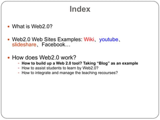 Web2 0320 2010version | PPT