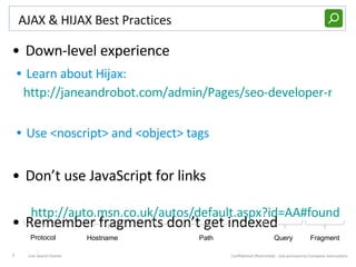 Web 2.0, AJAX and CSS - SMX East 2008 | PPT