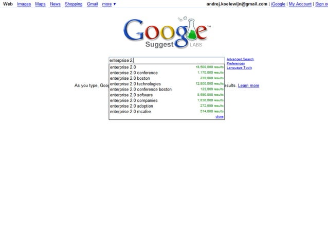 Web20 Enterprise20 | PPT