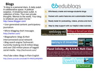 Web20 Intro Naj Shaik | PPT