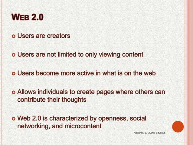 Web 2 0 powerpoint | PPTX