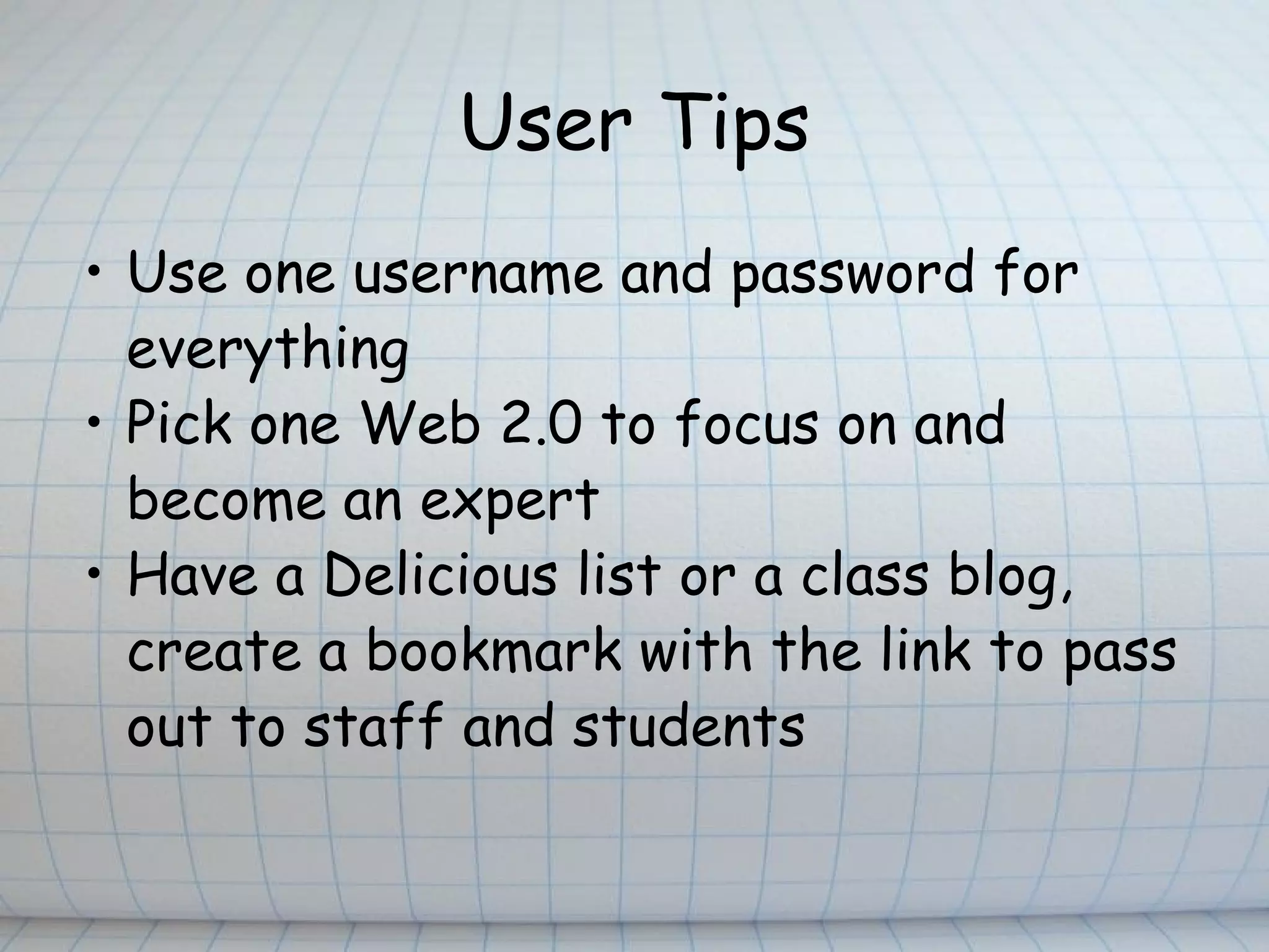 Web 2 0 Technology Sharing | PPT