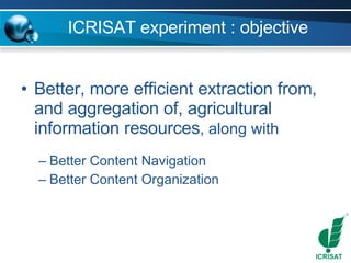 Web24dev Icrisat 2 | PPT