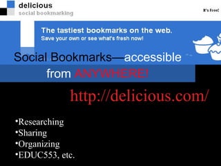 Web 2.0 Administrator Tools | PPT