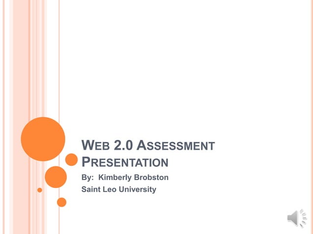 Web 2 assessment pres2 | PPTX