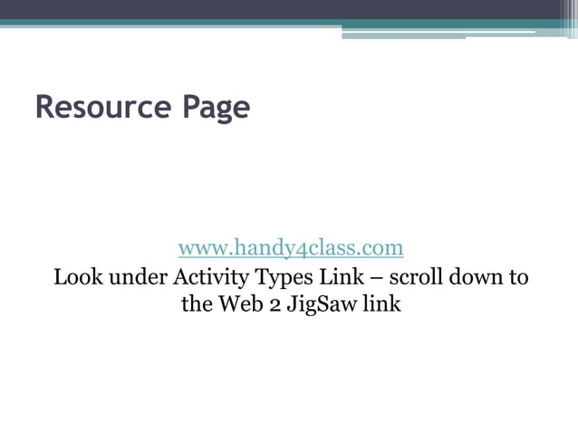 Tools! Tools! Tools! Using Web 2 Tools in the Classroom | PPTX