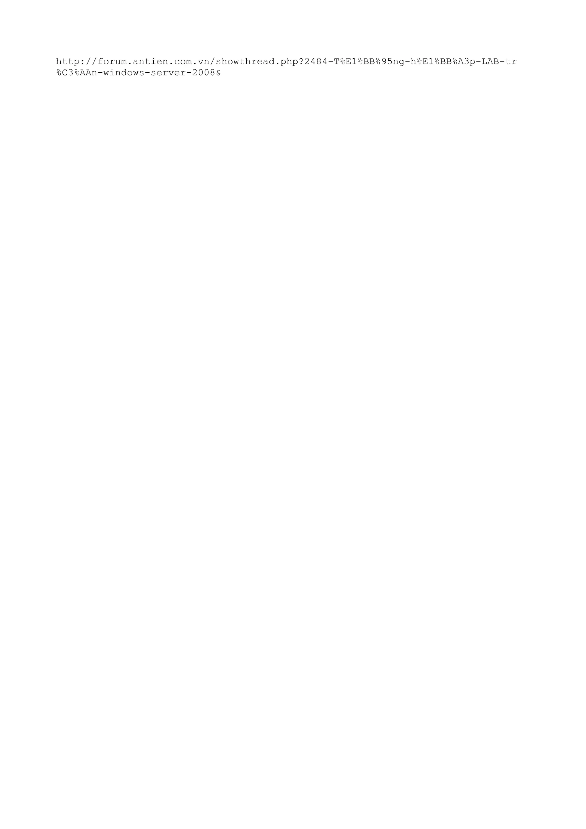 Web 2k8 | TXT | Operating Systems | Computer Software and Applications