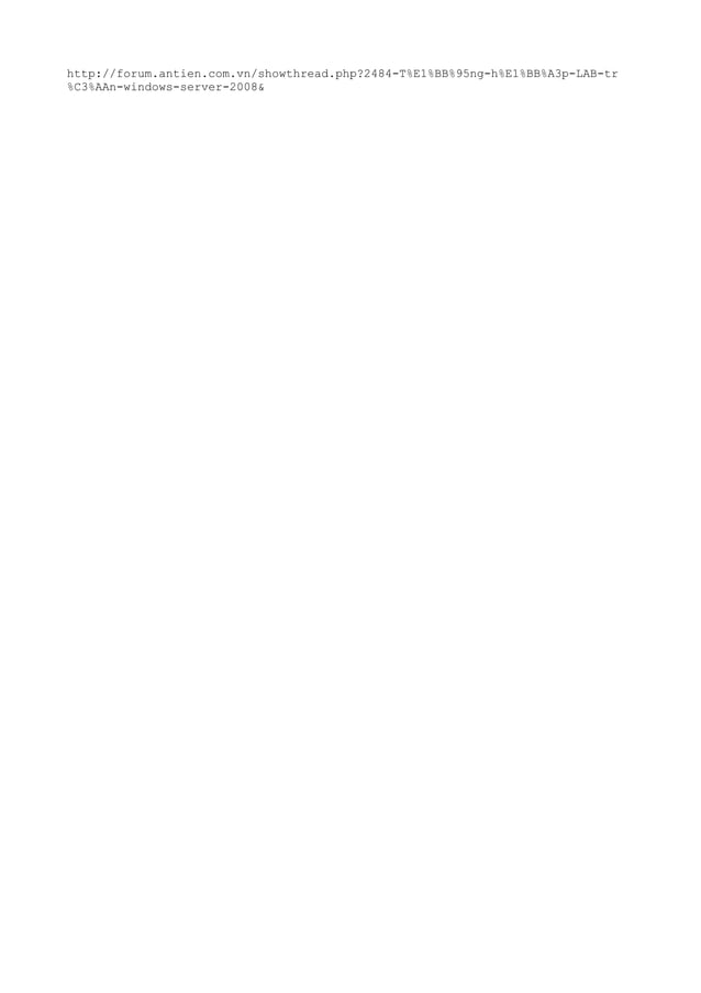 Web 2k8 | TXT | Operating Systems | Computer Software and Applications