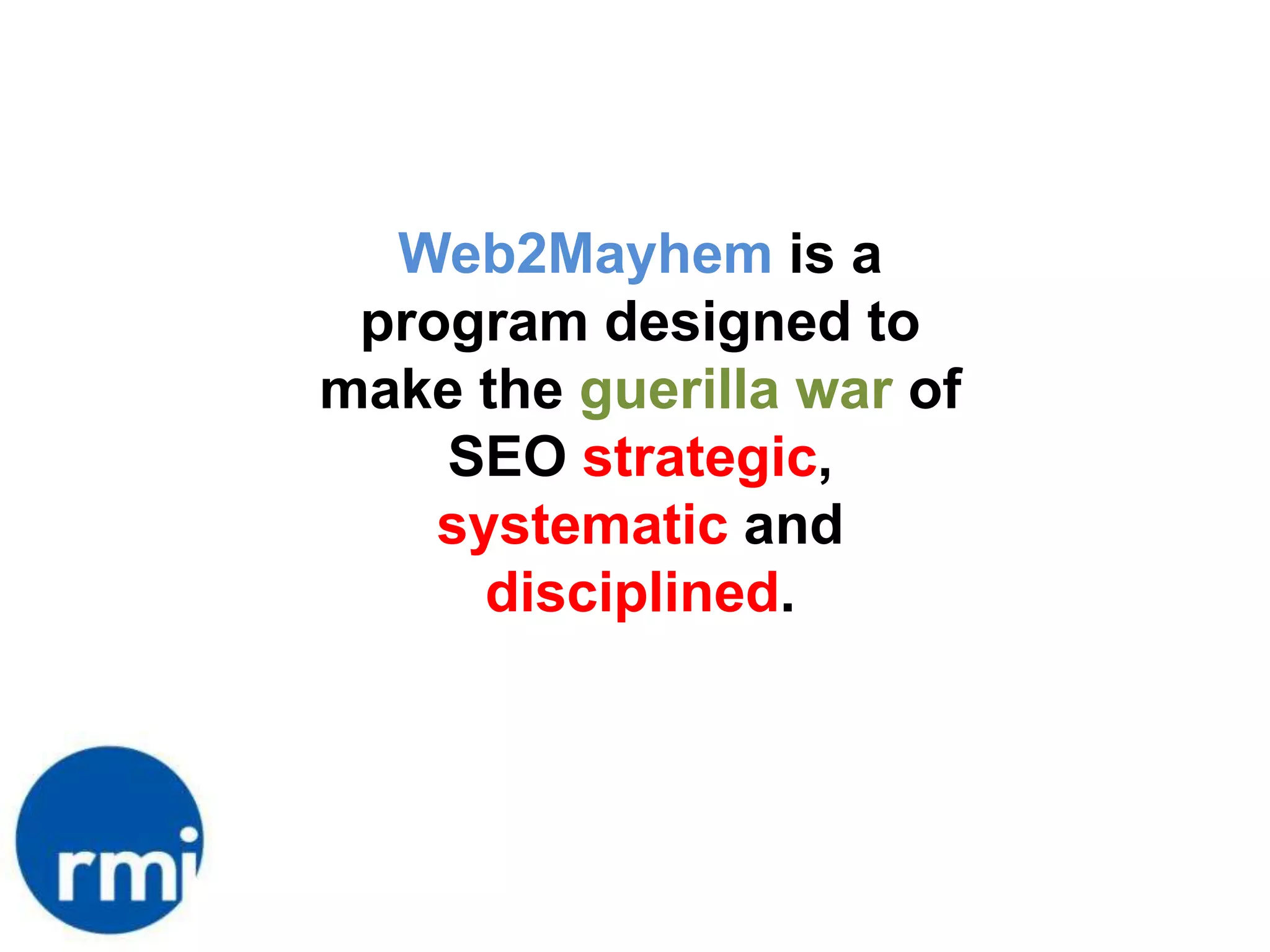 Web2 mayhem power point | PPTX