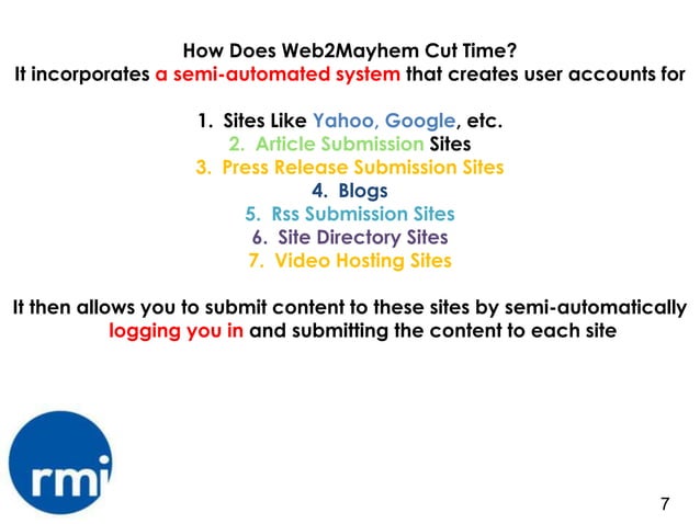 Web2 mayhem power point | PPTX