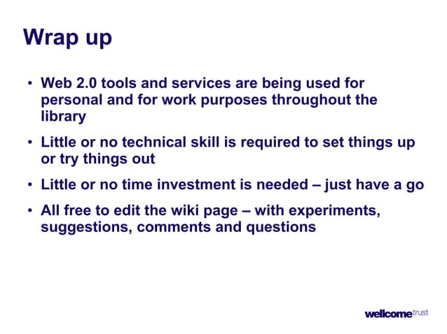 Web 2 Presentation Wrap Up | PPT | Web Design and HTML | Internet