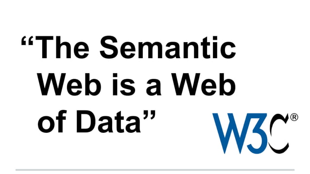 Web 3.0 - Introduction to the Semantic Web | PPT