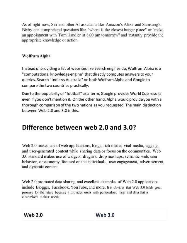 Web3.0Document.docx | Web Design and HTML | Internet