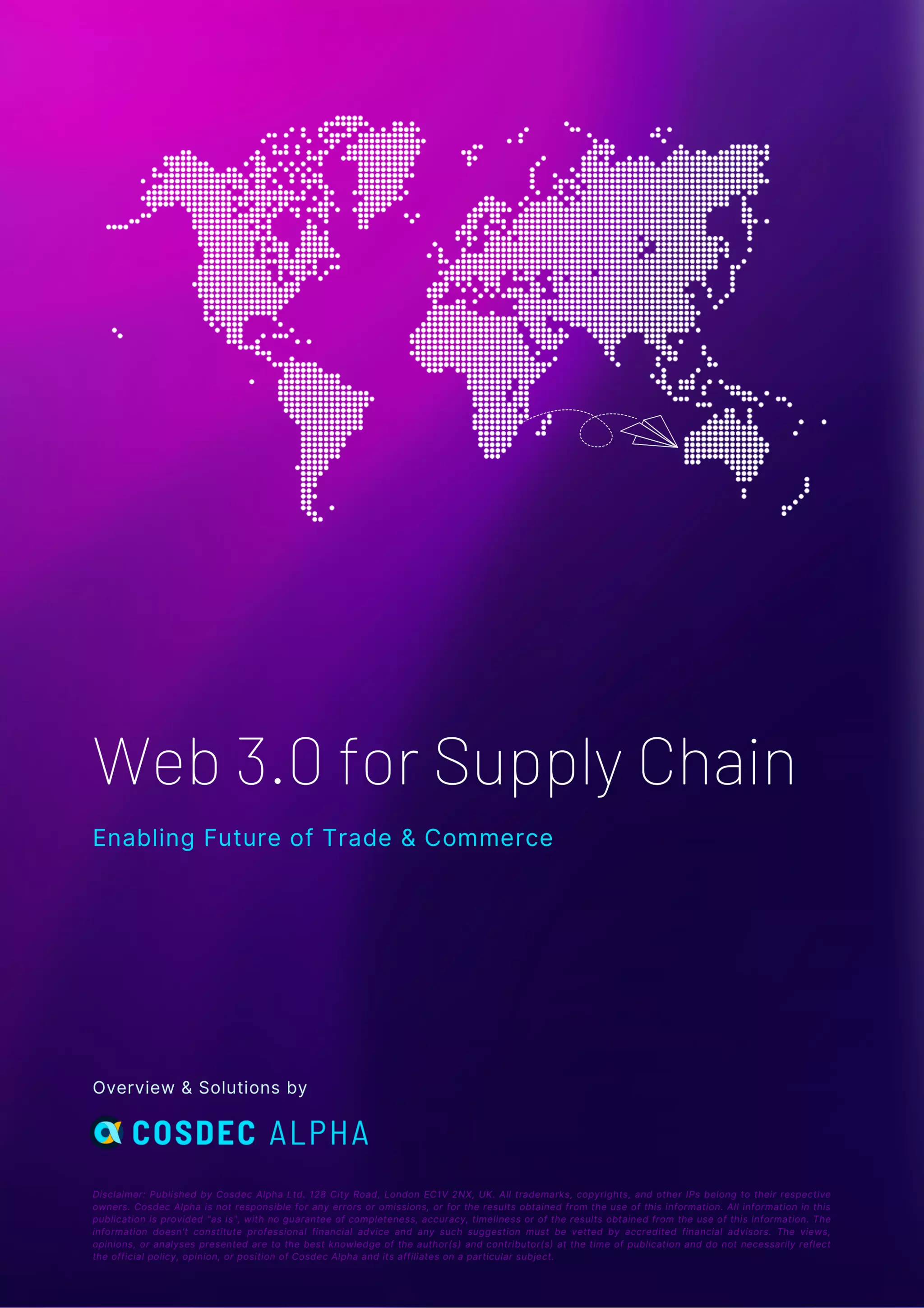 Web 3.0 for Supply Chain by Cosdec Alpha | PDF