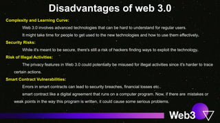 web 3 poerpoint presentation in simple words and the evolution of web ...